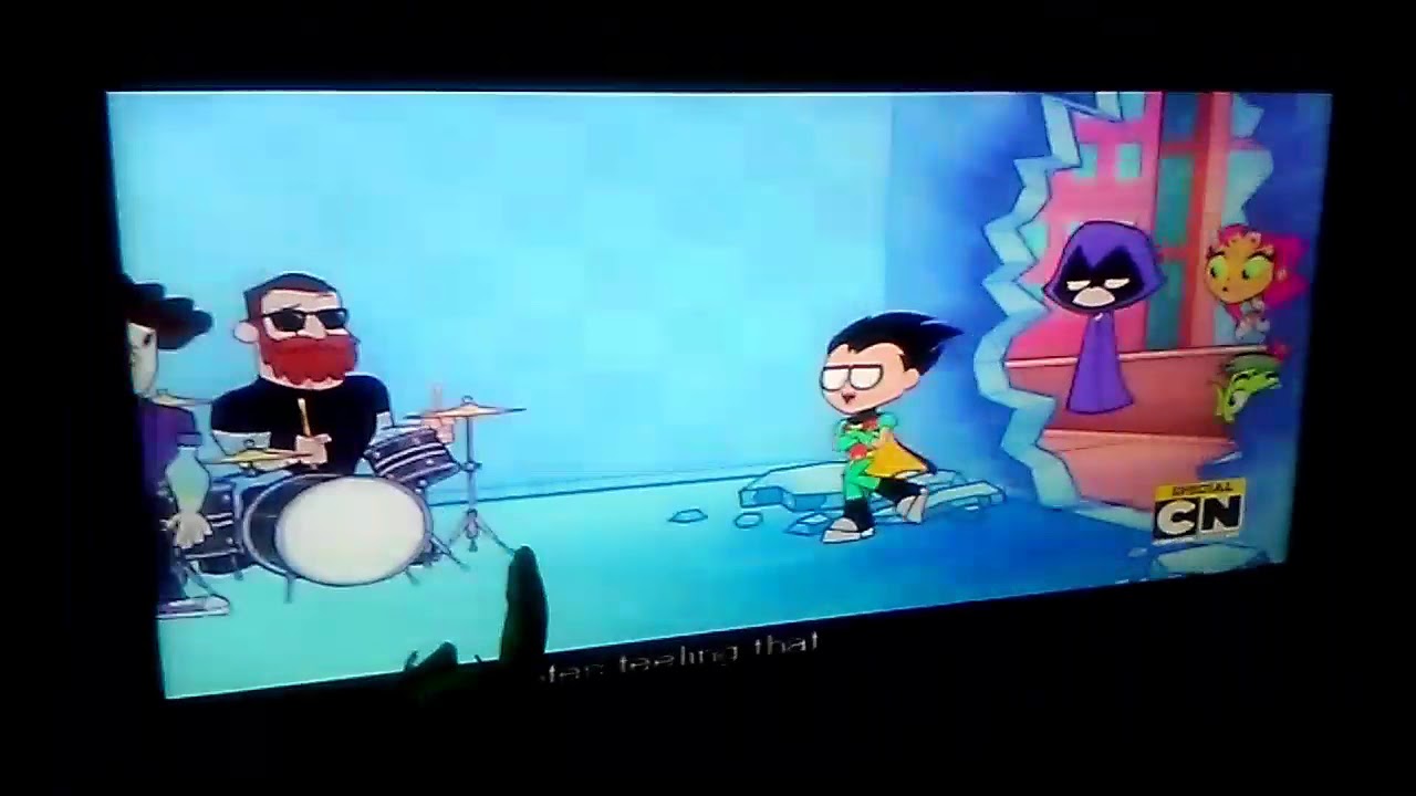 Fallout boy on teen Titans go - YouTube