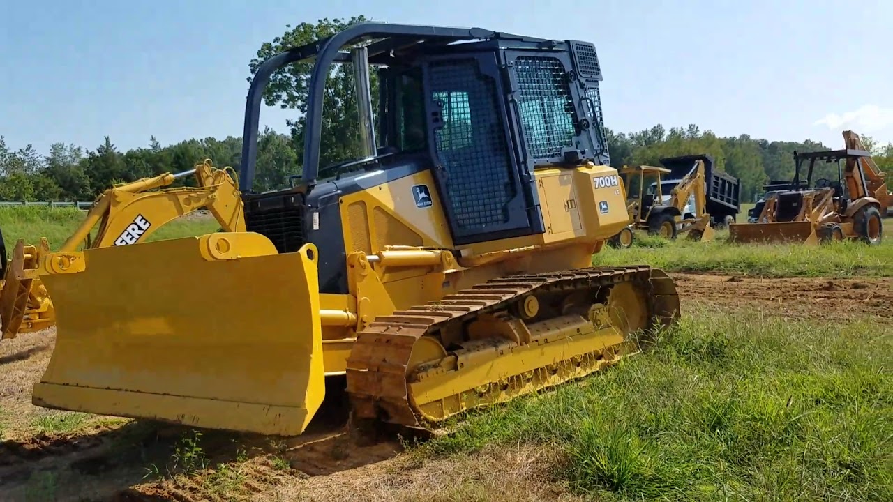 John Deere 700H LT Dozer, Stock number 1484 - YouTube