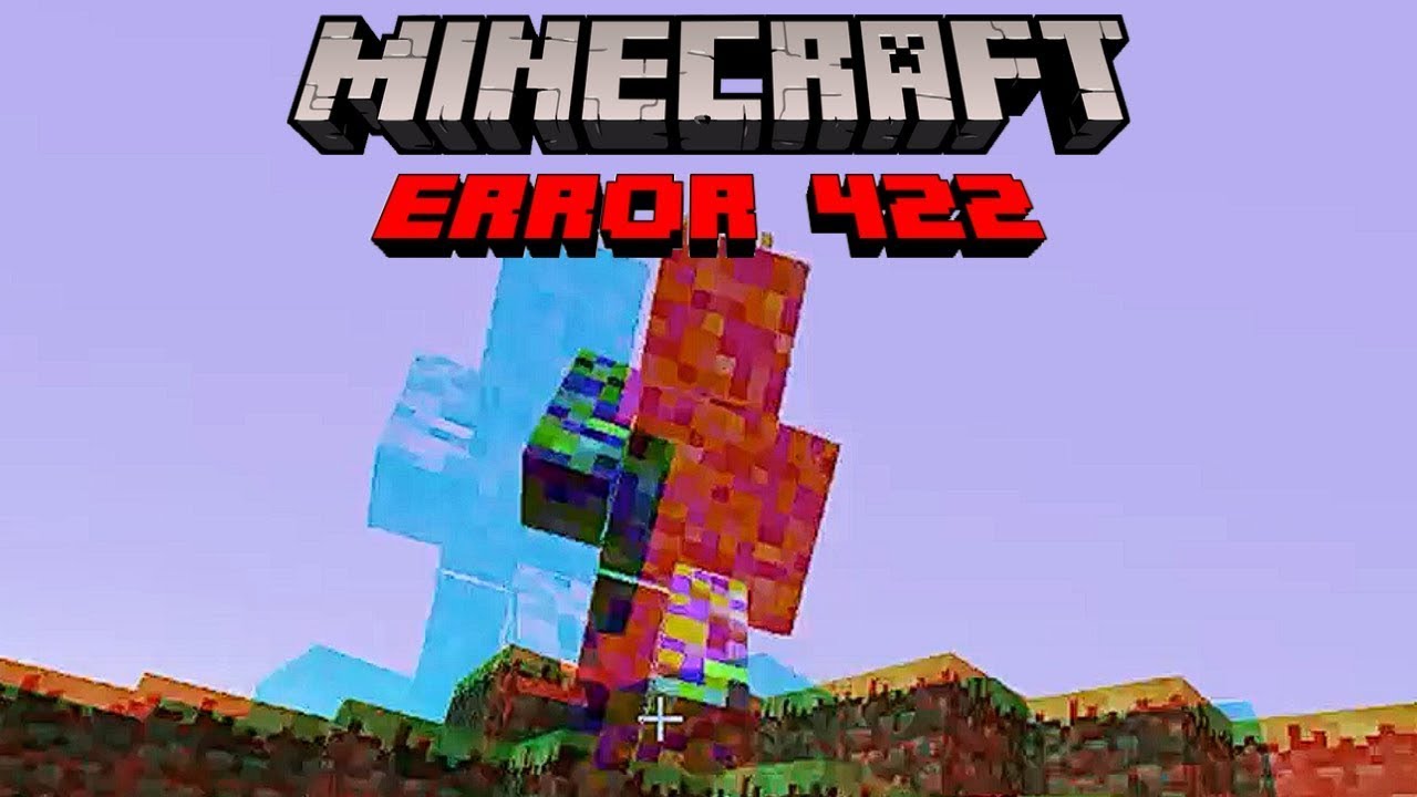 minecraft error422!!! - YouTube