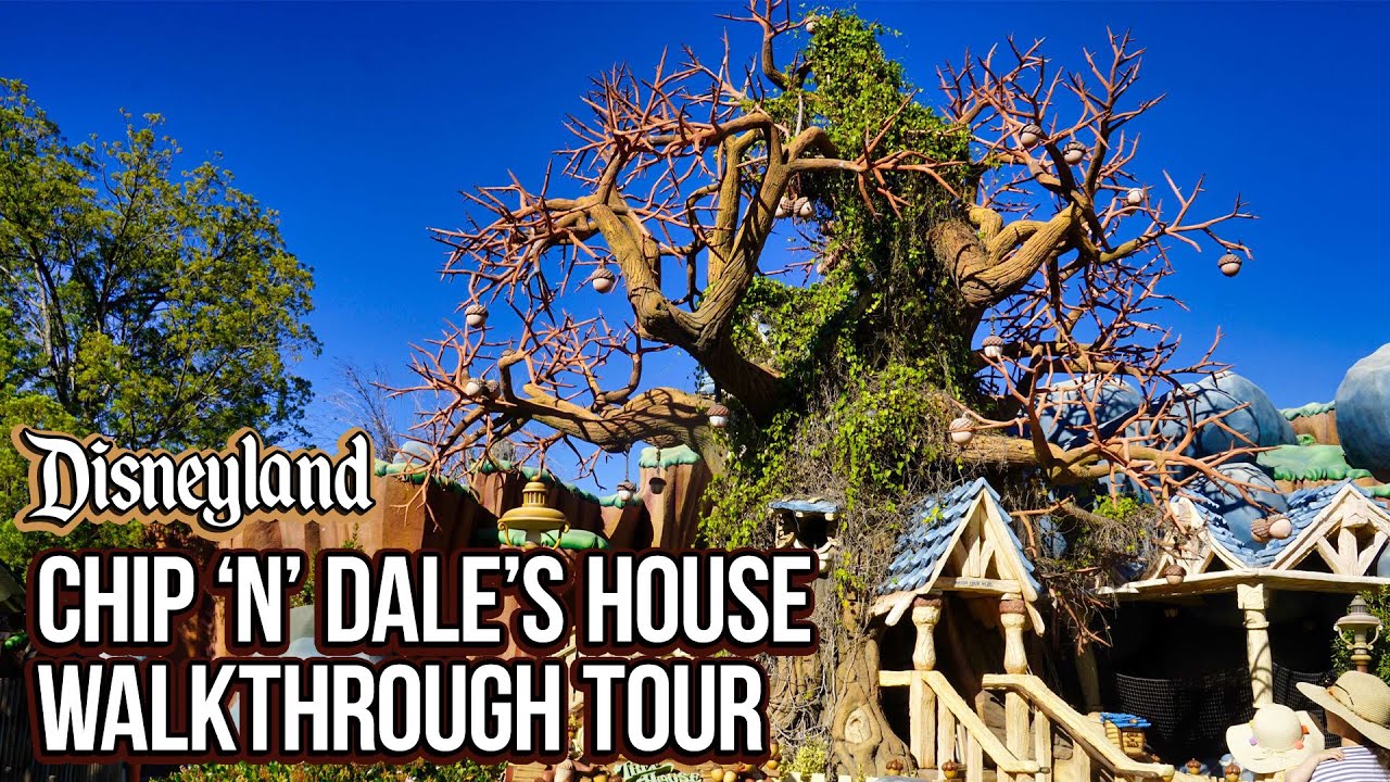 Chip and Dale's Treehouse Full Walkthrough in Mickey's Toontown at ...