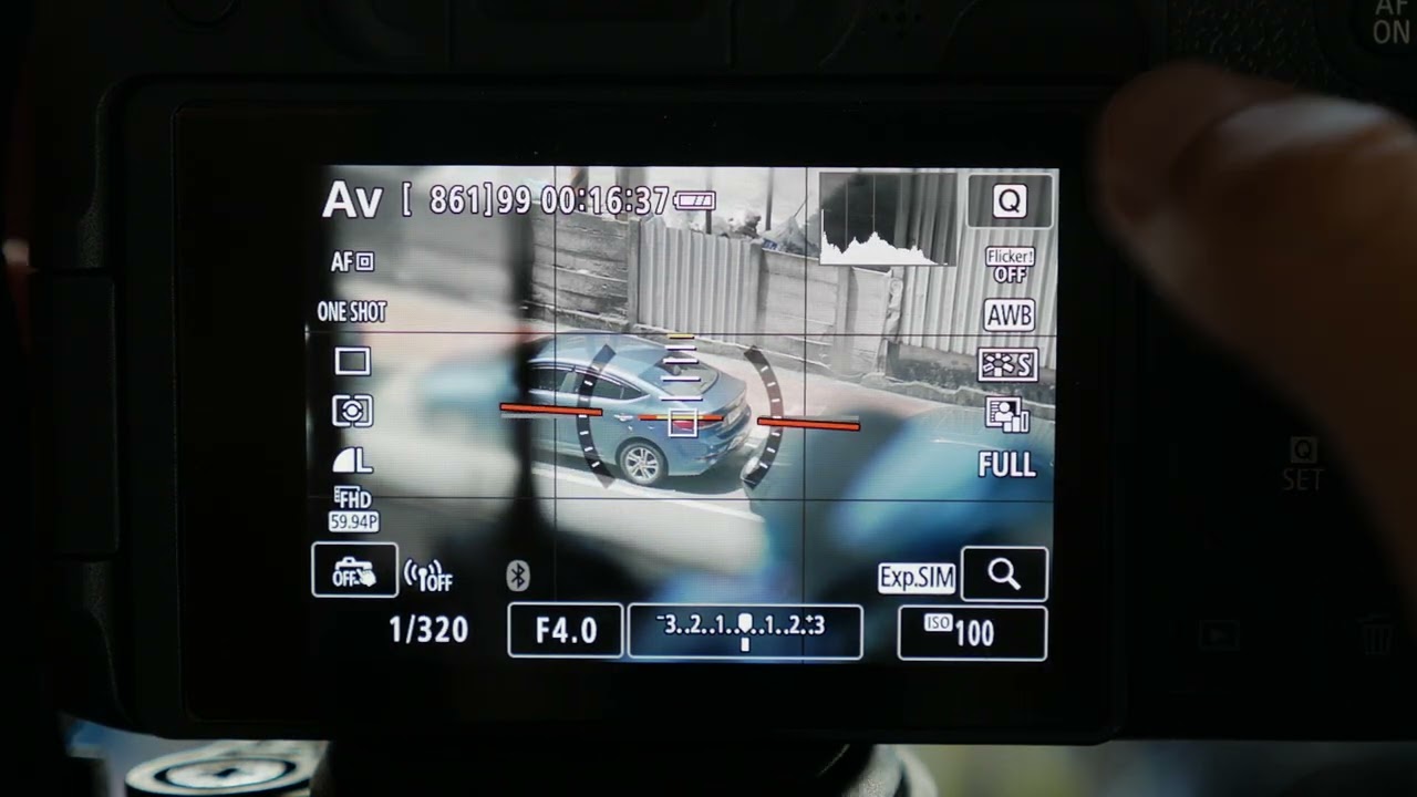 [4K] EOS-RP Auto focus test under ONE SHOT and SPOT AUTO FOCUS mode ...