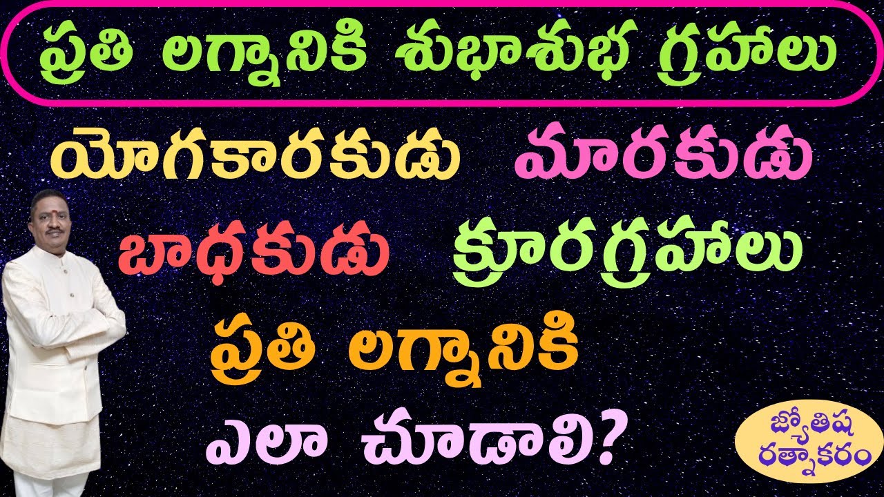 Benefic and Malefic Planets For All Ascendants | Yogakaraka Planet ...