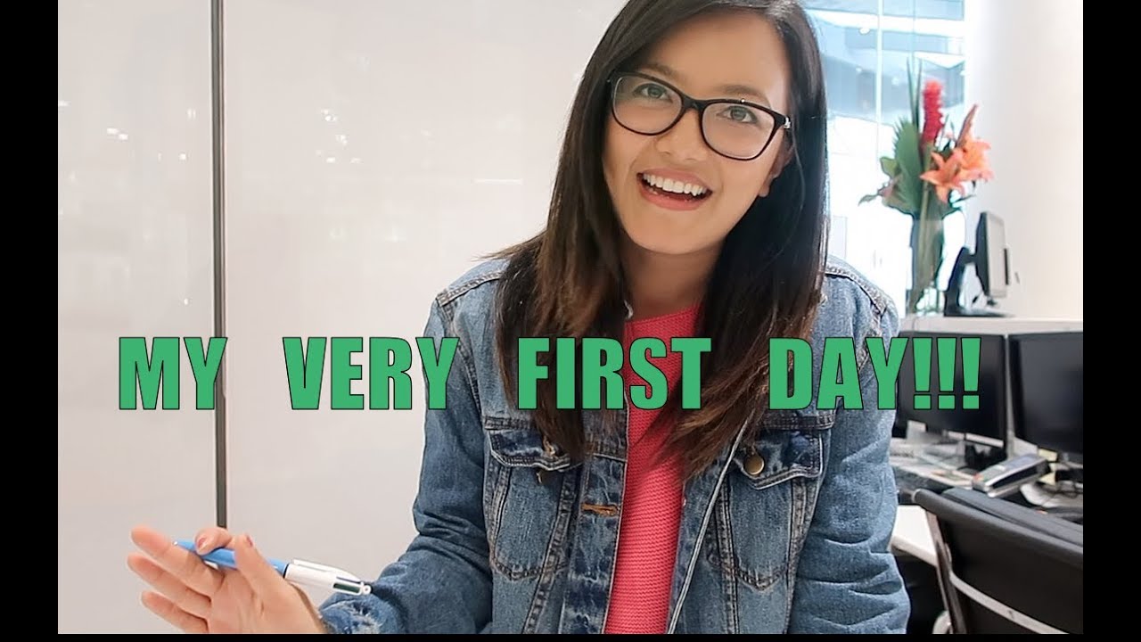 MY VERY FIRST DAY!! - YouTube