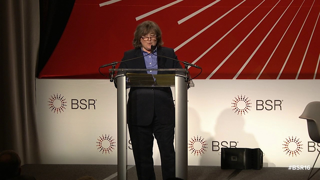 Erika Karp of Cornerstone Capital Group at the BSR Conference 2016 ...