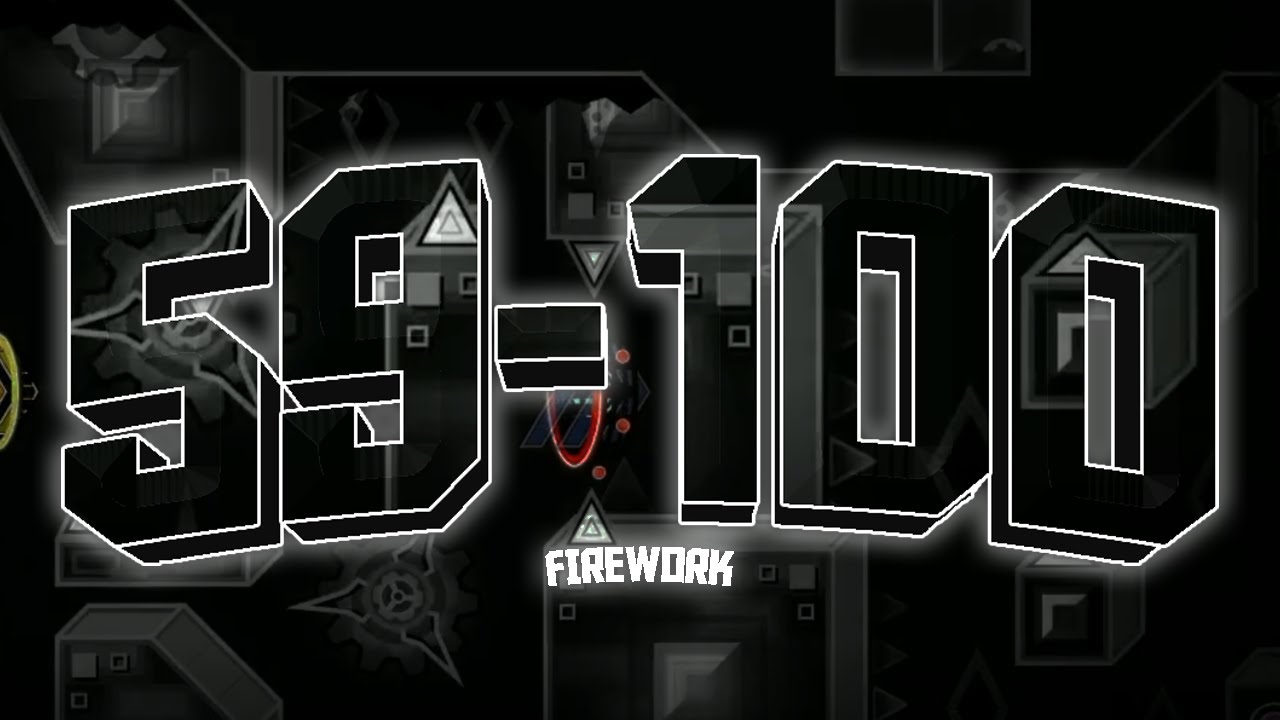 [Top 2 Extreme Demon] Firework 59-100% | 277,592 Attempts | By: Trick ...