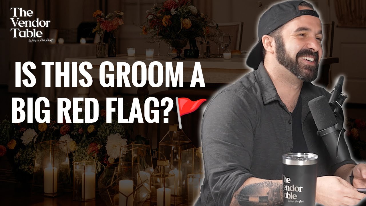 IS THIS GROOM A WALKING RED FLAG? - YouTube