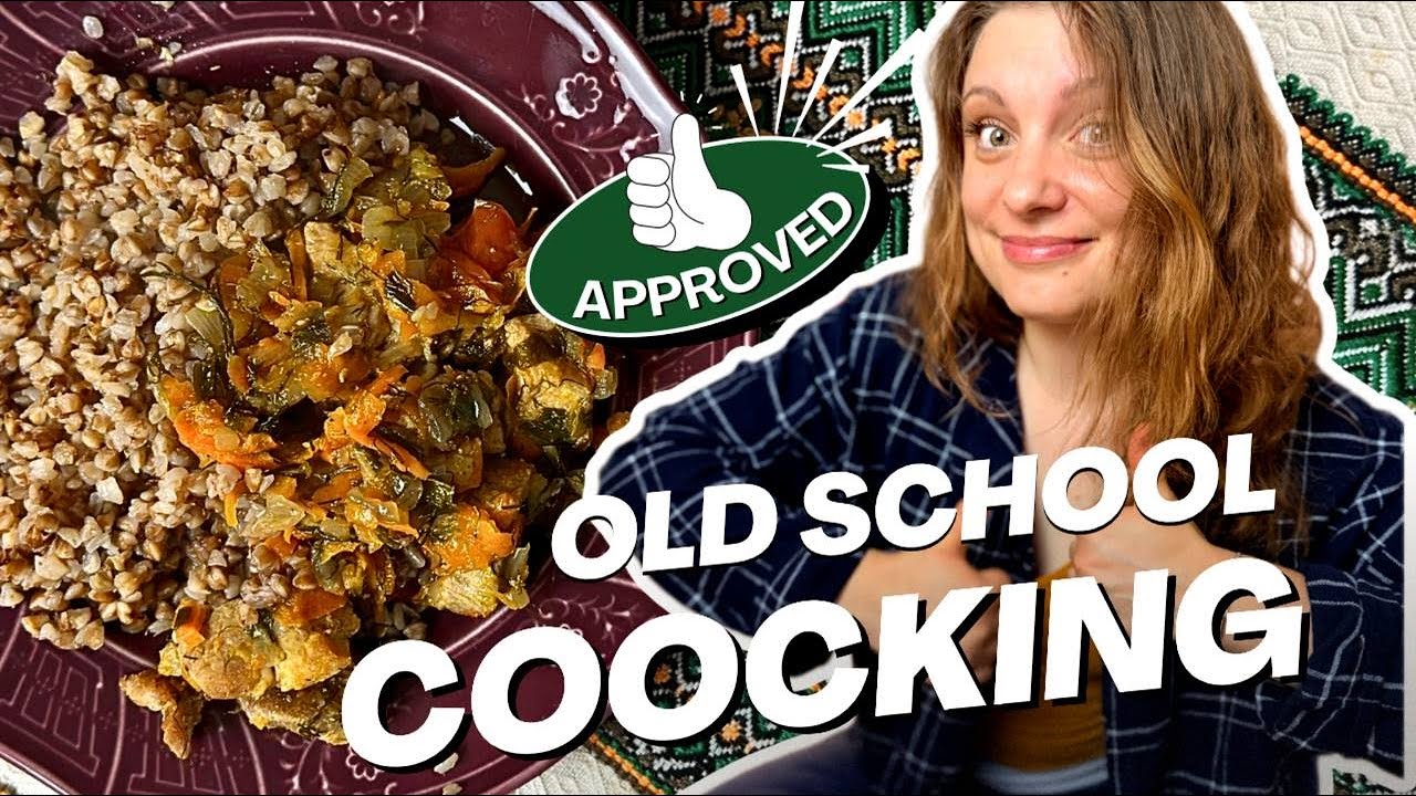 UKRAINIAN GIRL COOKS TRADITIONAL '90S DINNER (Ukrainian food) - YouTube