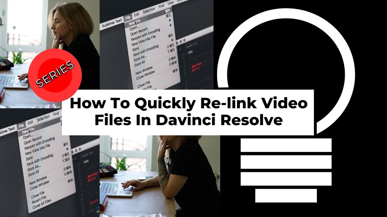 How To Quickly Relink Video Files In Davinci Resolve YouTube How To Quickly Relink Video Files In Davinci Resolve YouTube