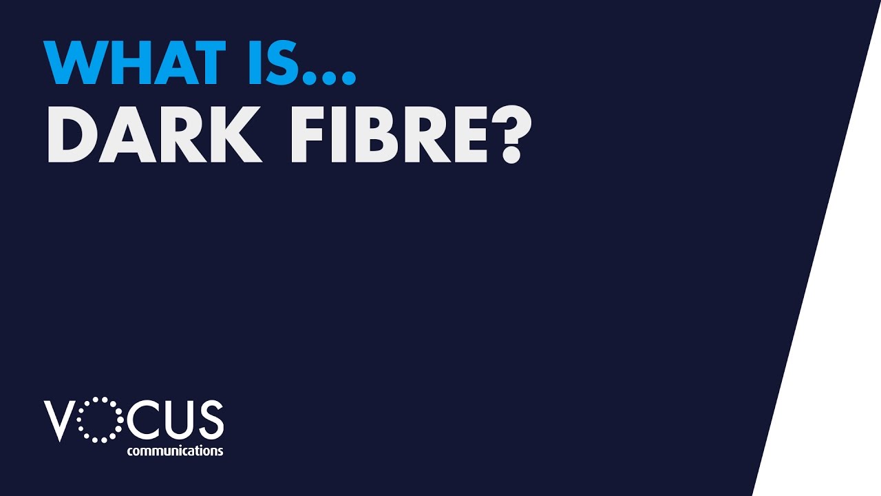 What is Dark Fibre? - YouTube