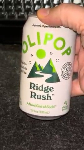 Olipop Ridge Rush — basically Mtn Dew without all the artificial crap ...
