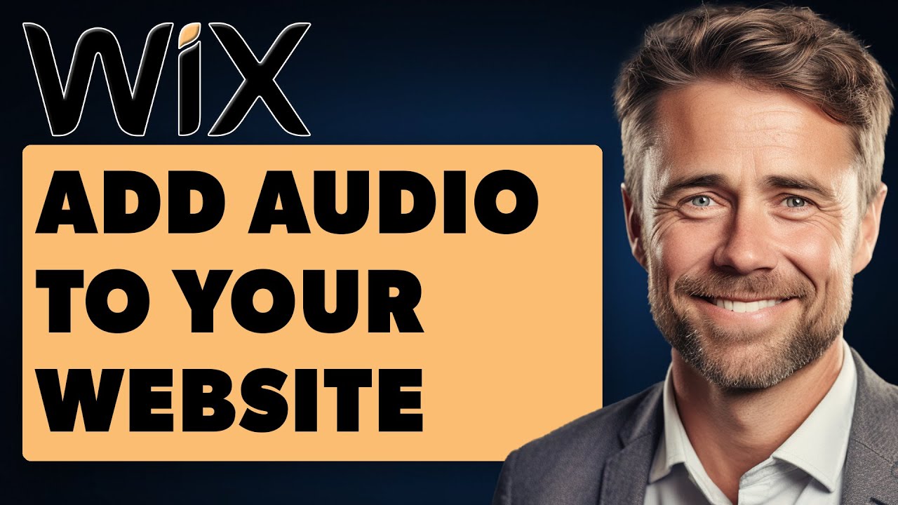 How To Add Audio To Your Website Wix (Full 2025 Guide) - YouTube