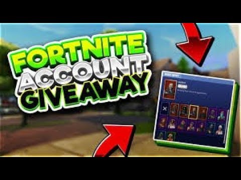 Free Fortnite Account Giveaway / OG ACCOUNT / JOIN QUICK - YouTube