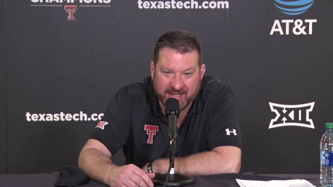 Texas Tech Basketball Press Conference - YouTube