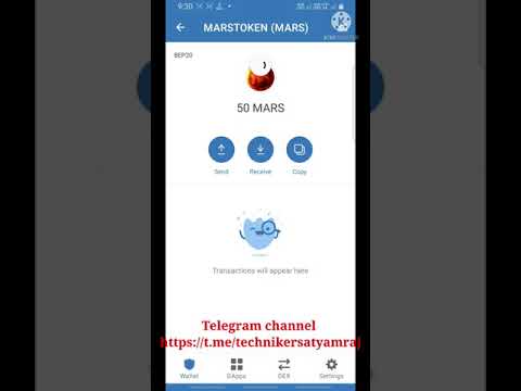 How to claim Mars token//trust wallet airdrop 2021#mar token