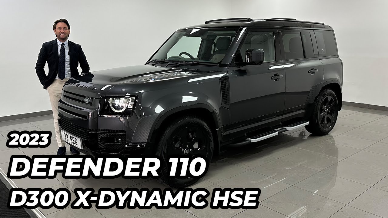 2023 Land Rover Defender 110 D300 X-Dynamic HSE - YouTube