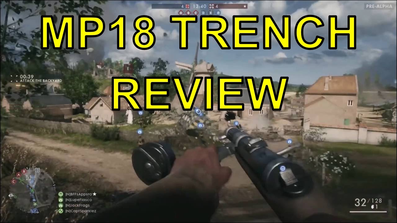 Battlefield 1 Gun Guide - MP18 Trench Variant - YouTube