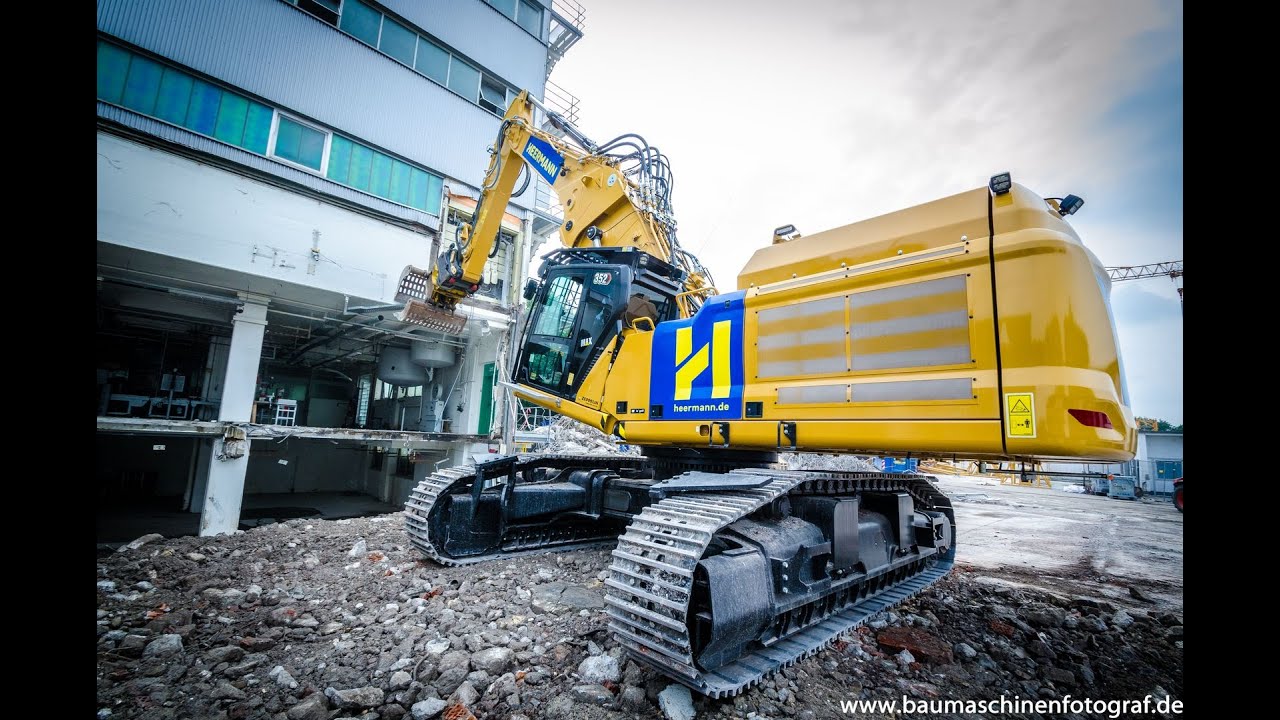 °NEU° CAT 352 NG UHD 'Heermann Abbruch' mit OQ - YouTube