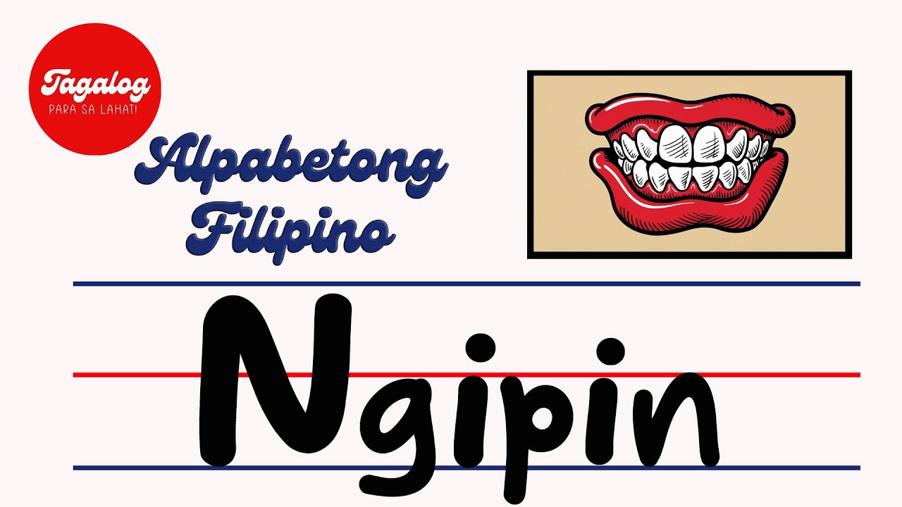 Tagalog Para sa Lahat | Mga salita gamit ang alphabetong Filipino ...