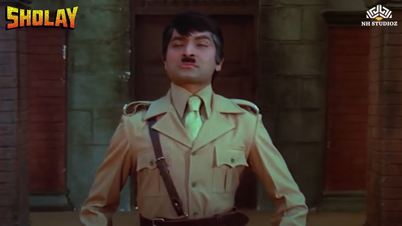 Happy Birthday Asrani | Best Comedy Scene | Sholay | Hamare Jail Mein ...