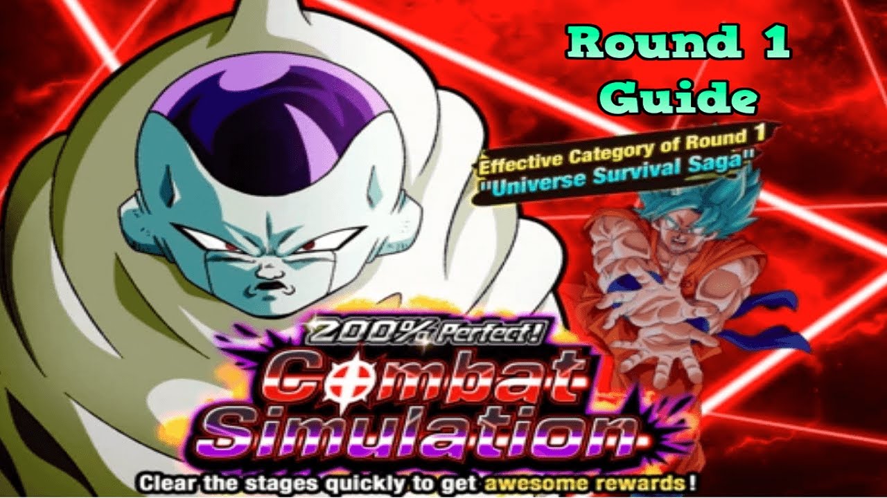 ROUND 1 GUIDE!: 200% Perfect Combat Simulation! (DBZ: Dokkan Battle ...
