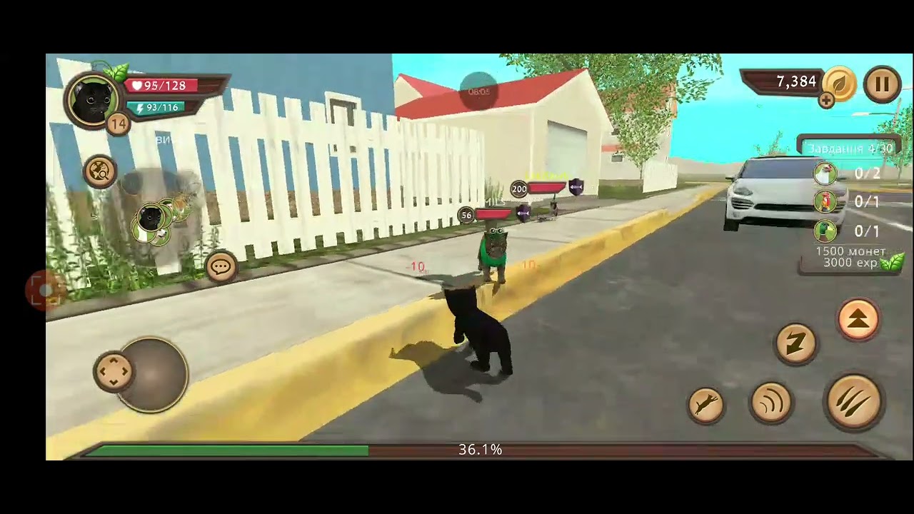 Играю в Cat sim 🐈 посмотри премьеру - YouTube