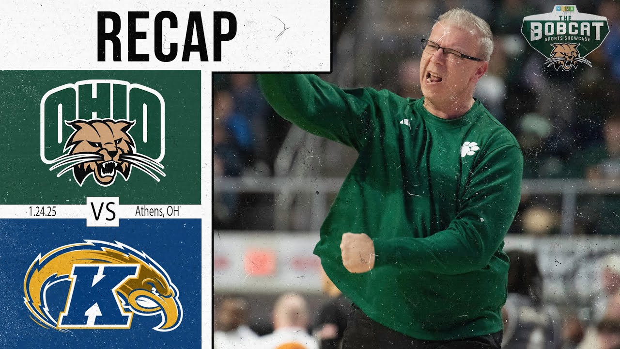 RECAP: Bobcats overcome adversity, beat Kent State 61-59 on national ...