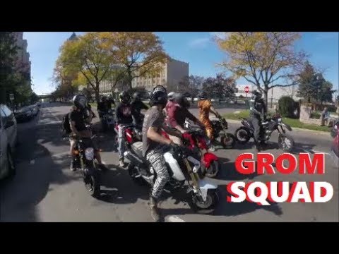 Grom Squad Halloween Meetup Ride Part 2 - YouTube