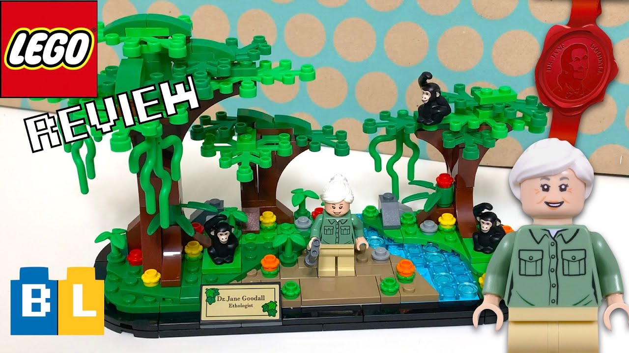 LEGO - 40530 - GWP - Jane Goodall Tribute 🐒 - YouTube