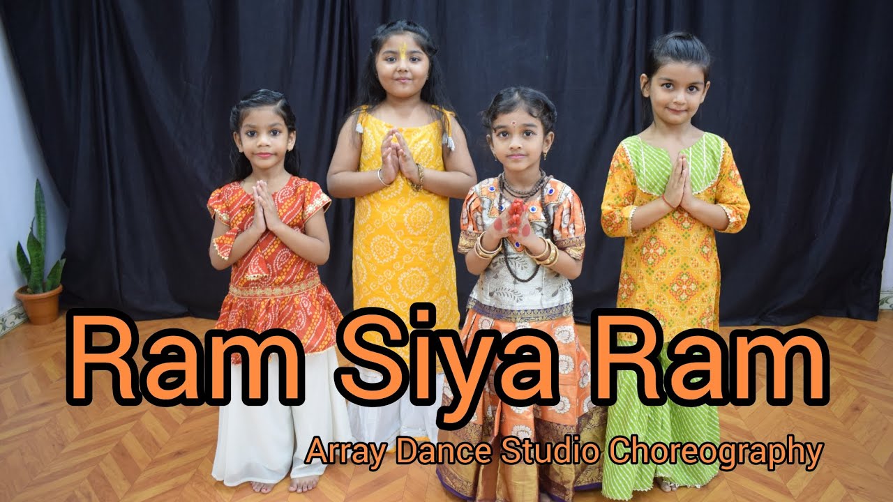 Ram Siya Ram | Dance Cover | Devotional Song | Kids Dance | Jai Shree ...