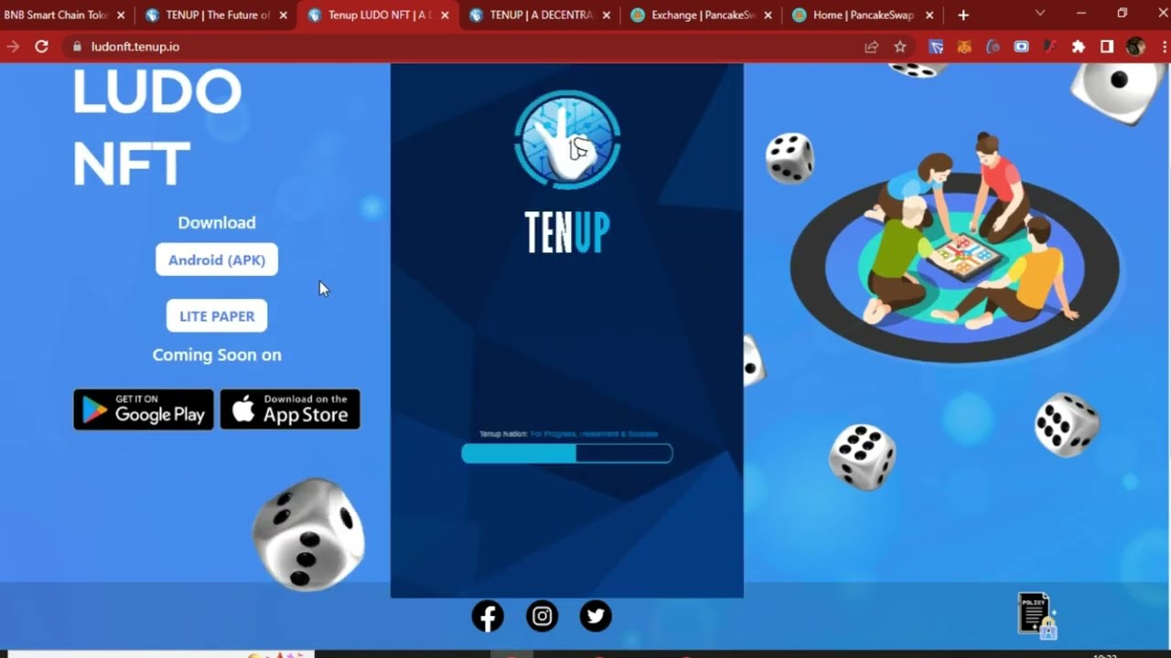 TENUP (TUP) | Play To Earn Game| Ludo NFT | TENUP Analyzer - YouTube