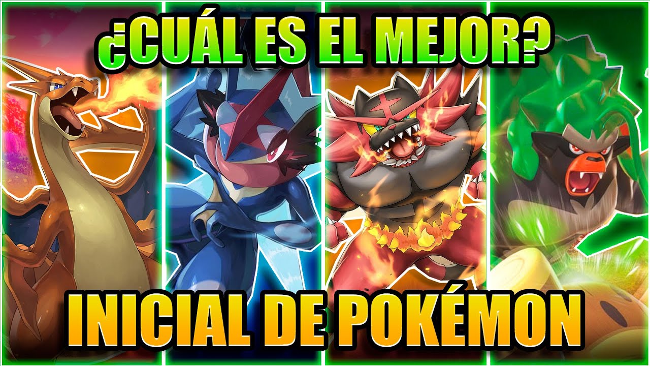 Los MEJORES INICIALES de POKÉMON - YouTube