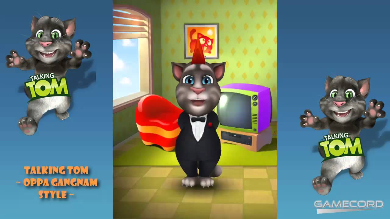 Talking Tom ~ Oppa gangnam style ~ - YouTube