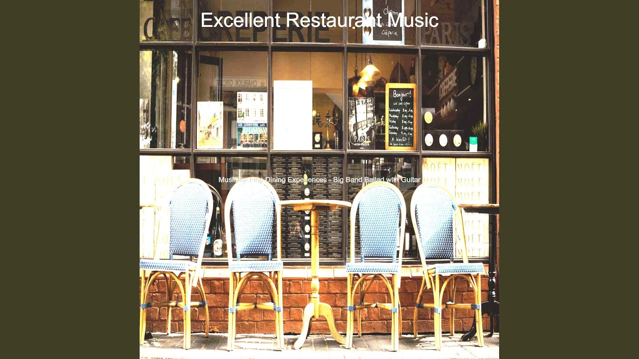 Subdued Jazz Big Band - Vibe for Farm to Table Restaurants - YouTube