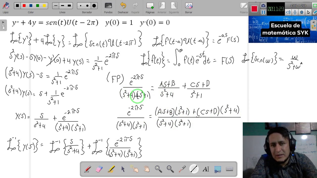 Ecuación Diferencial Heaviside - YouTube
