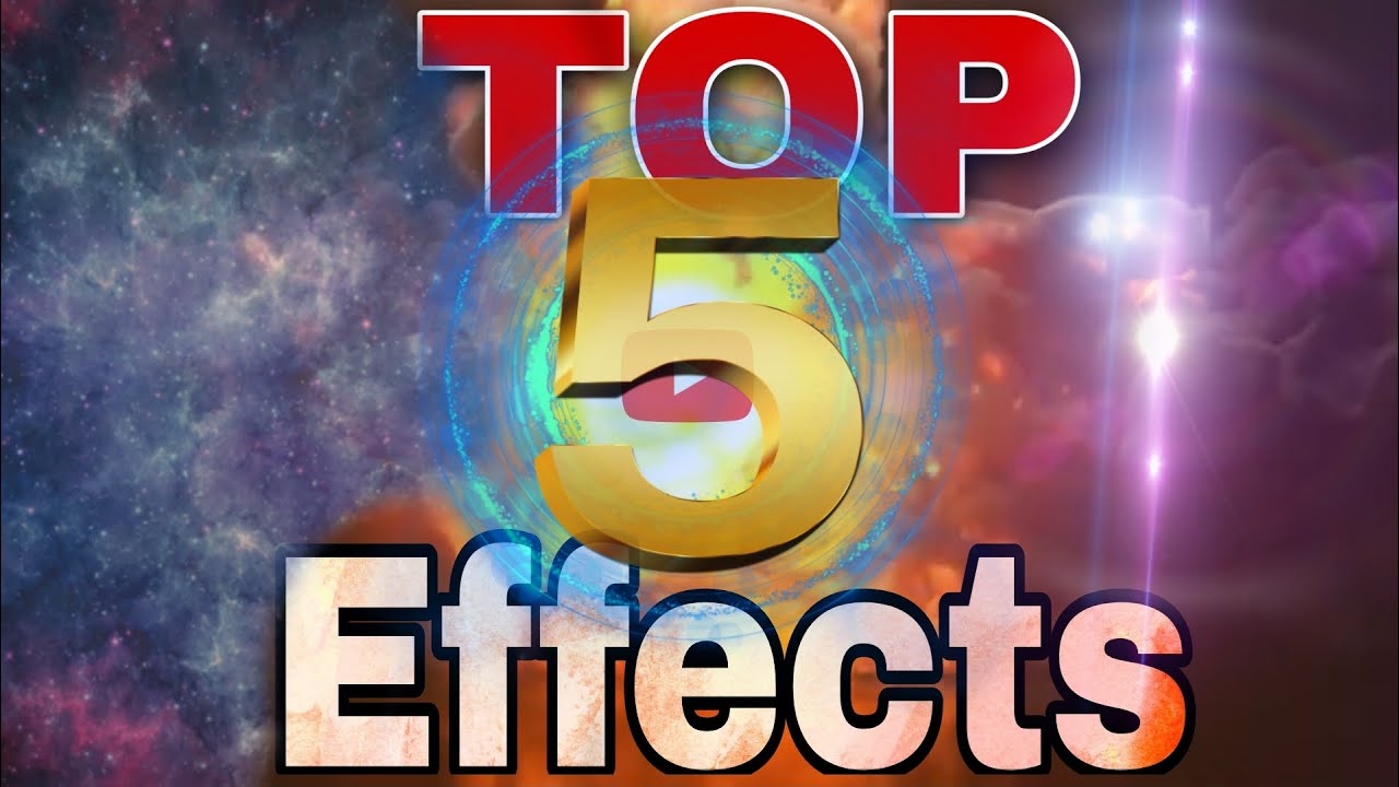 Video Starting Effects | Top 5 Free Template | Video Transitions ...
