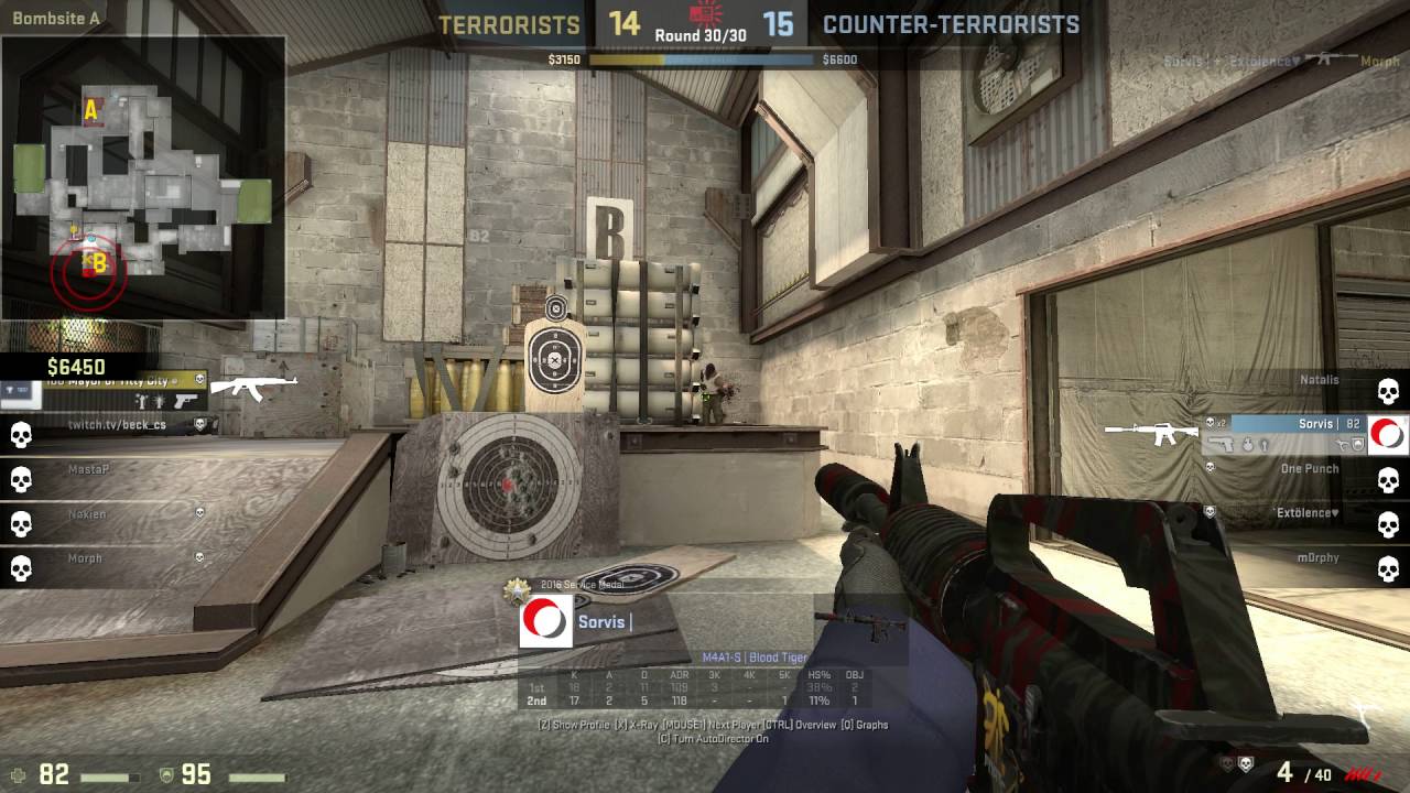 CS : GO | My game sense is tingling | Clutch 3v1 for the win - YouTube