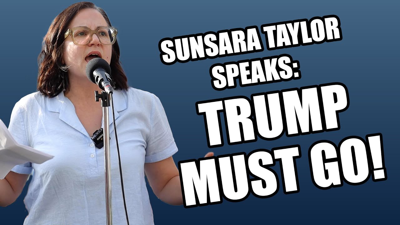 Sunsara Taylor Speaks: Trump Must Go! (February 17, 2025) - YouTube