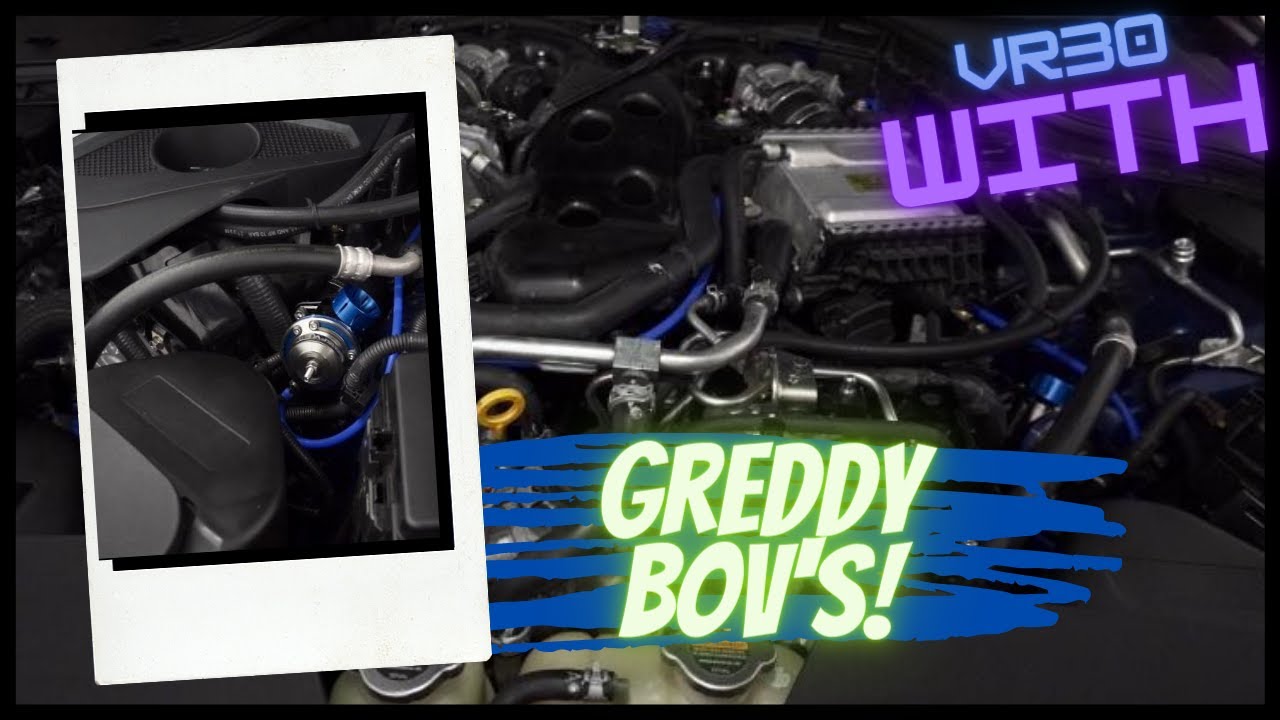 Greddy BOV Type FV on Infiniti Q50 VR30 - YouTube
