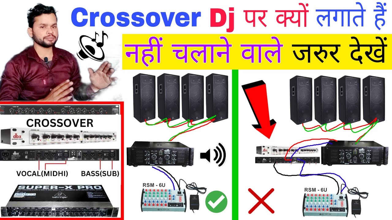 Dj पर Crossover क्यों लगाते हैं | #Crossover लगाने से पहले ध्यान रखें 5 ...