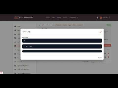 How to view Cron Logs through Cloudpanzer website? - YouTube