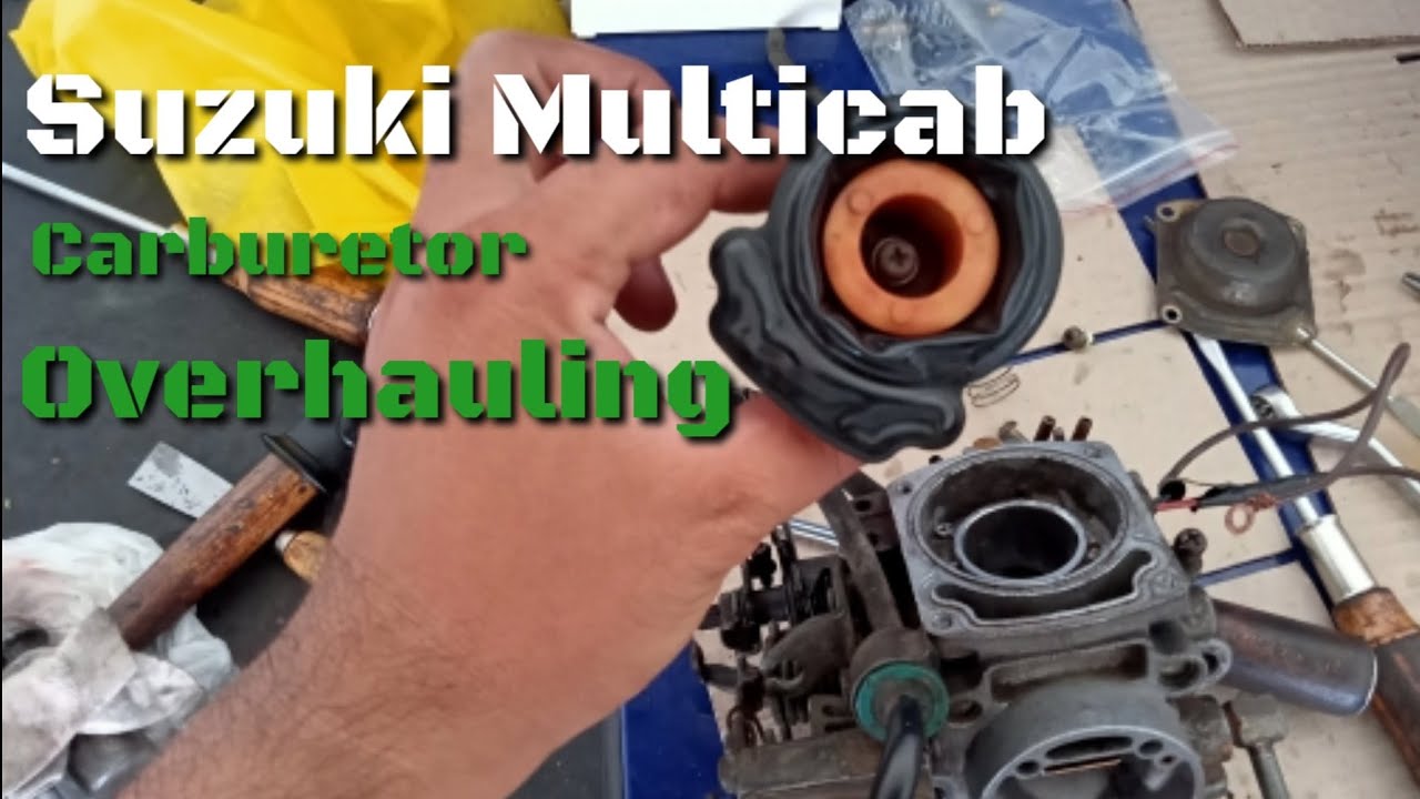 Suzuki Multicab | DIY Carburetor Overhauling | Lmarkz Ph - YouTube