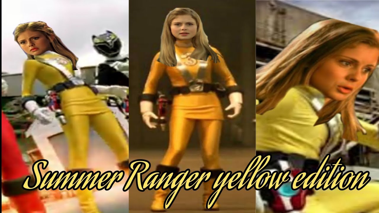 Summer Yellow Ranger Edit with sound - YouTube