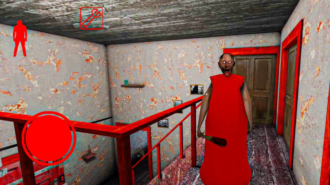 Granny Horror Game Escape Gameplay | Granny Red House Ep 19 - YouTube