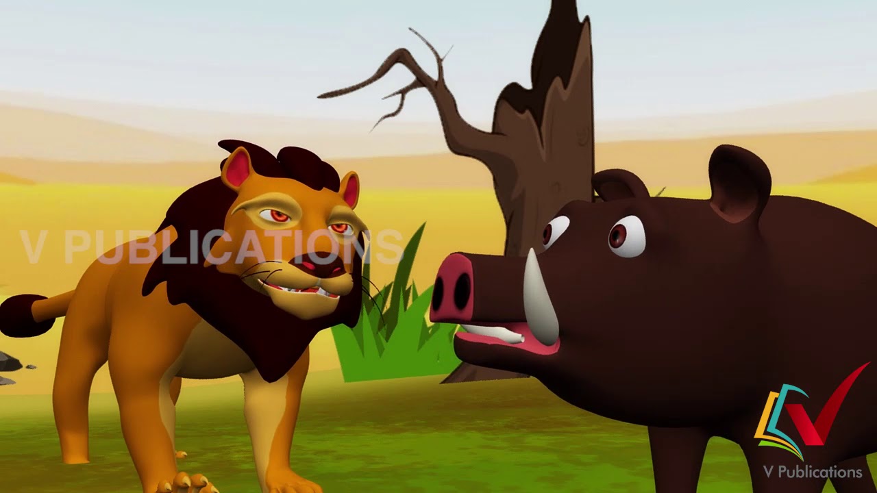 The Lion and The Boar - YouTube