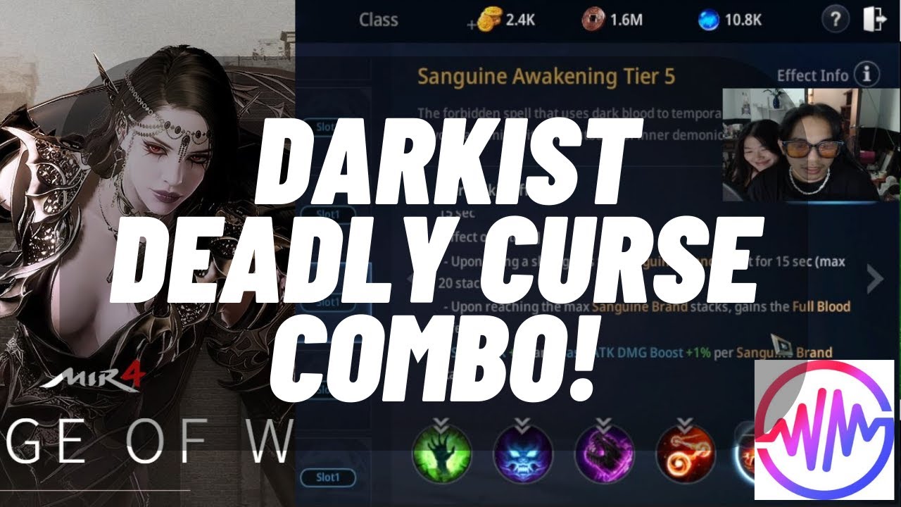 MIR 4 : DARKIST SKILL COMBO | STEP BY STEP | "AGE OF WAR" | EXPLAINED ...