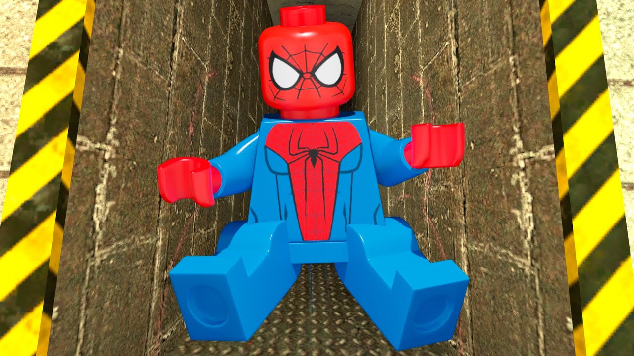 Lego Spiderman Ragdoll Physics: The Best Epic NPC Falls! Compilation ...