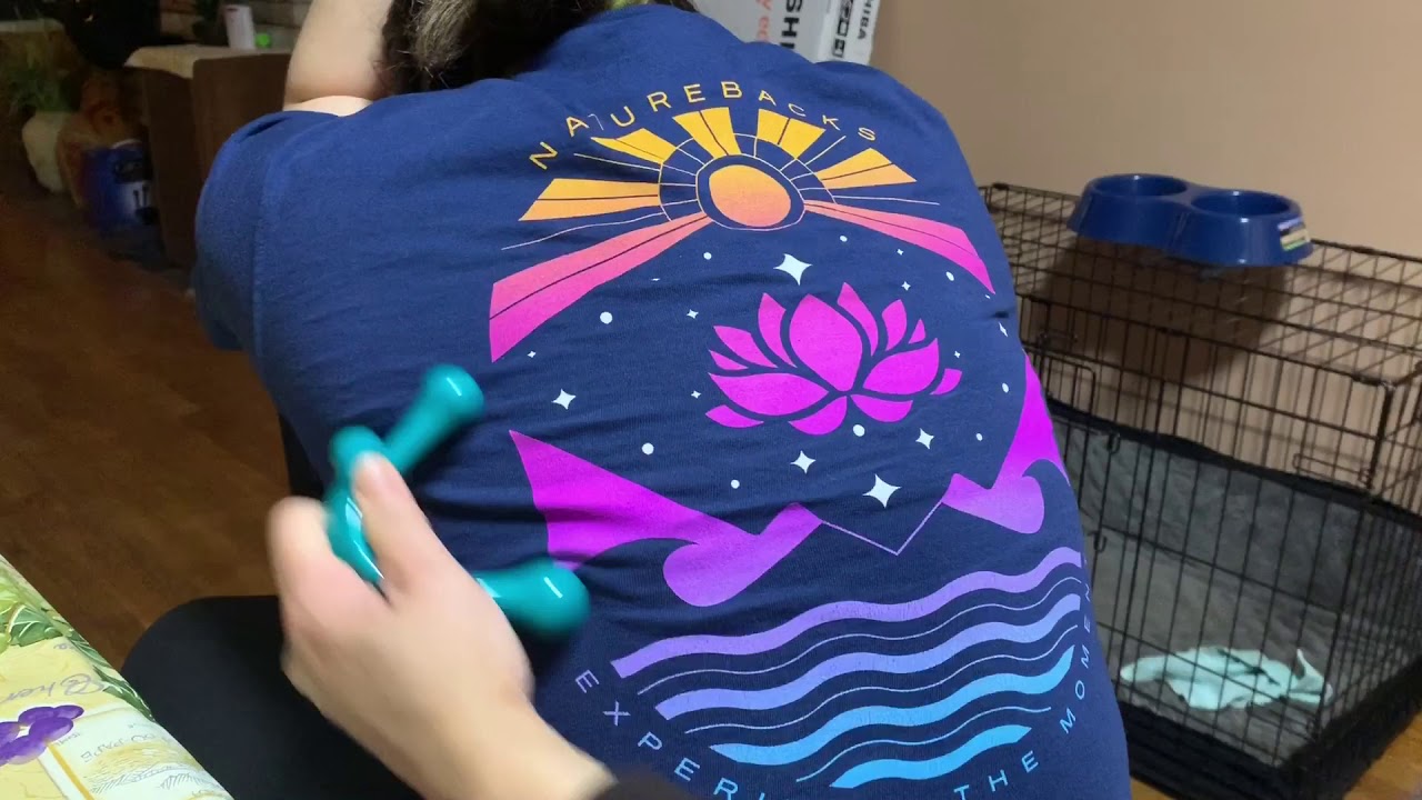 ASMR GENTLE BACK RUB MASSAGE | ASMR With Analyn - YouTube