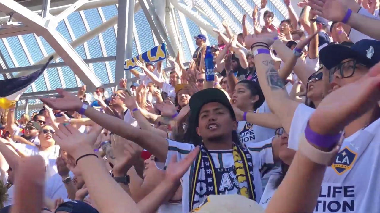 WATCH: LA Galaxy Supporters went WILD for the match vs. Houston Dynamo ...