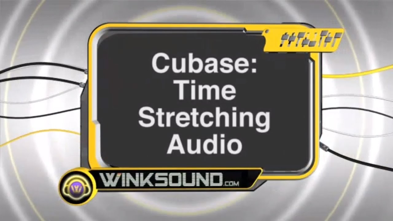 Cubase: How to Time Stretch Audio | WinkSound - YouTube