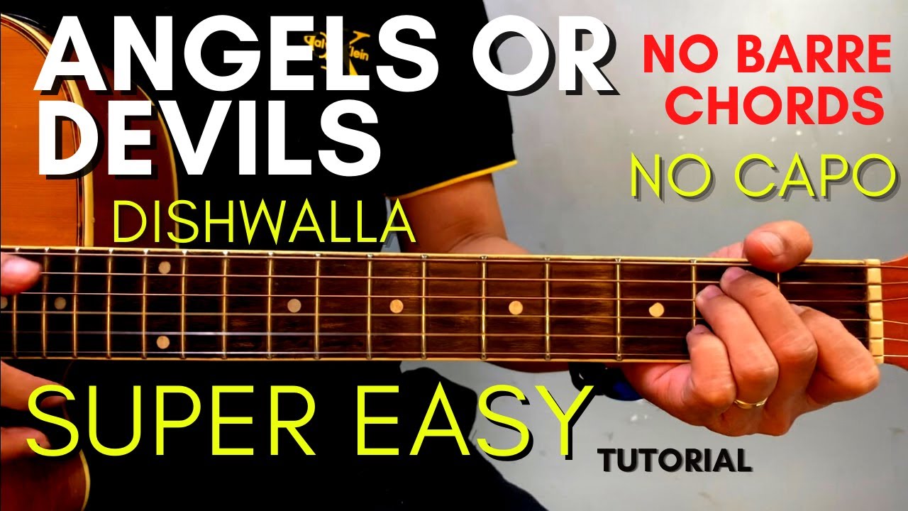 Dishwalla - ANGELS OR DEVILS CHORDS (EASY GUITAR TUTORIAL) for BEGINNERS - YouTube